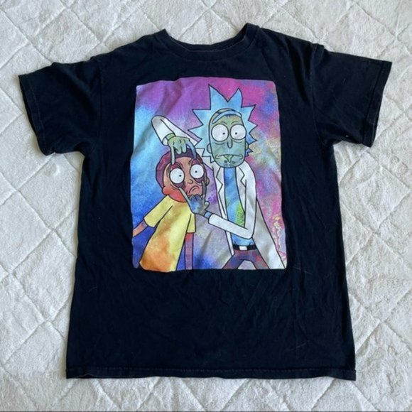 Adult Swim | Shirts | Adult Swim Rick And Morty Short Sleeve Tee Size ...